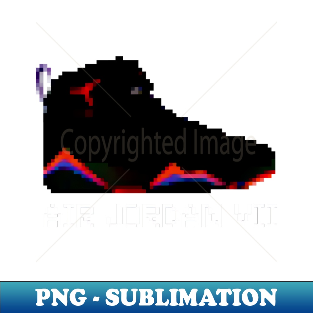 AIR JORDAN VII RETRO PIXELATED ART SHOE COLLECTION - Profess | Inspire ...
