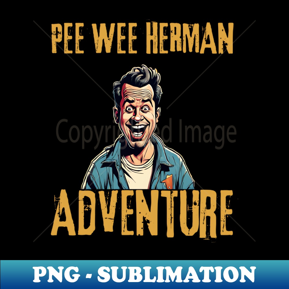 Pee-wee-herman - PNG Transparent Sublimation Design - Stunni - Inspire ...