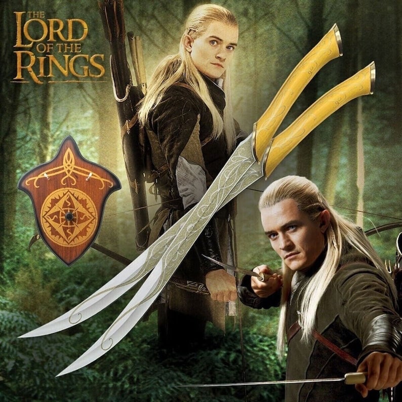 Lord of Ring Replica swords - Legolas Greenleaf's Elven Dual | Inspire ...