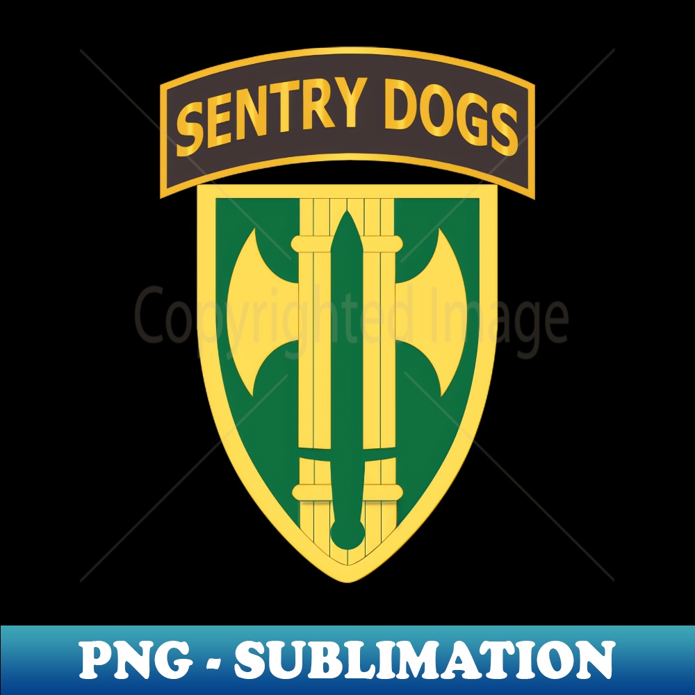 18th MP Brigade - Sentry Dogs Tab wo Txt - High-Quality PNG | Inspire ...