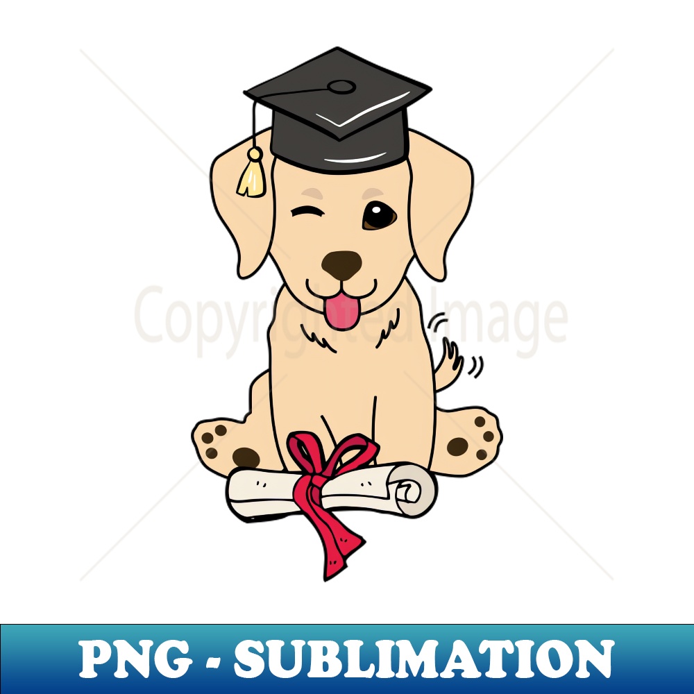 Funny dog is graduating - PNG Transparent Sublimation Design | Inspire ...