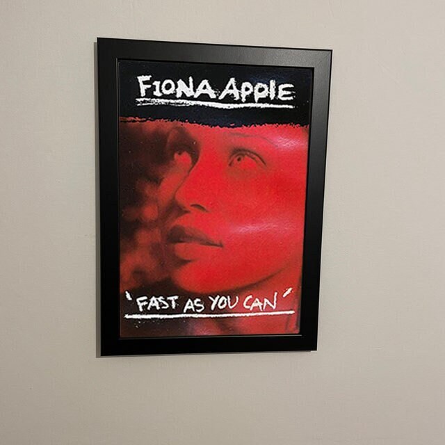 Fiona Apple Poster, Music Poster, Fast As You Can Poster, Fi | Inspire ...