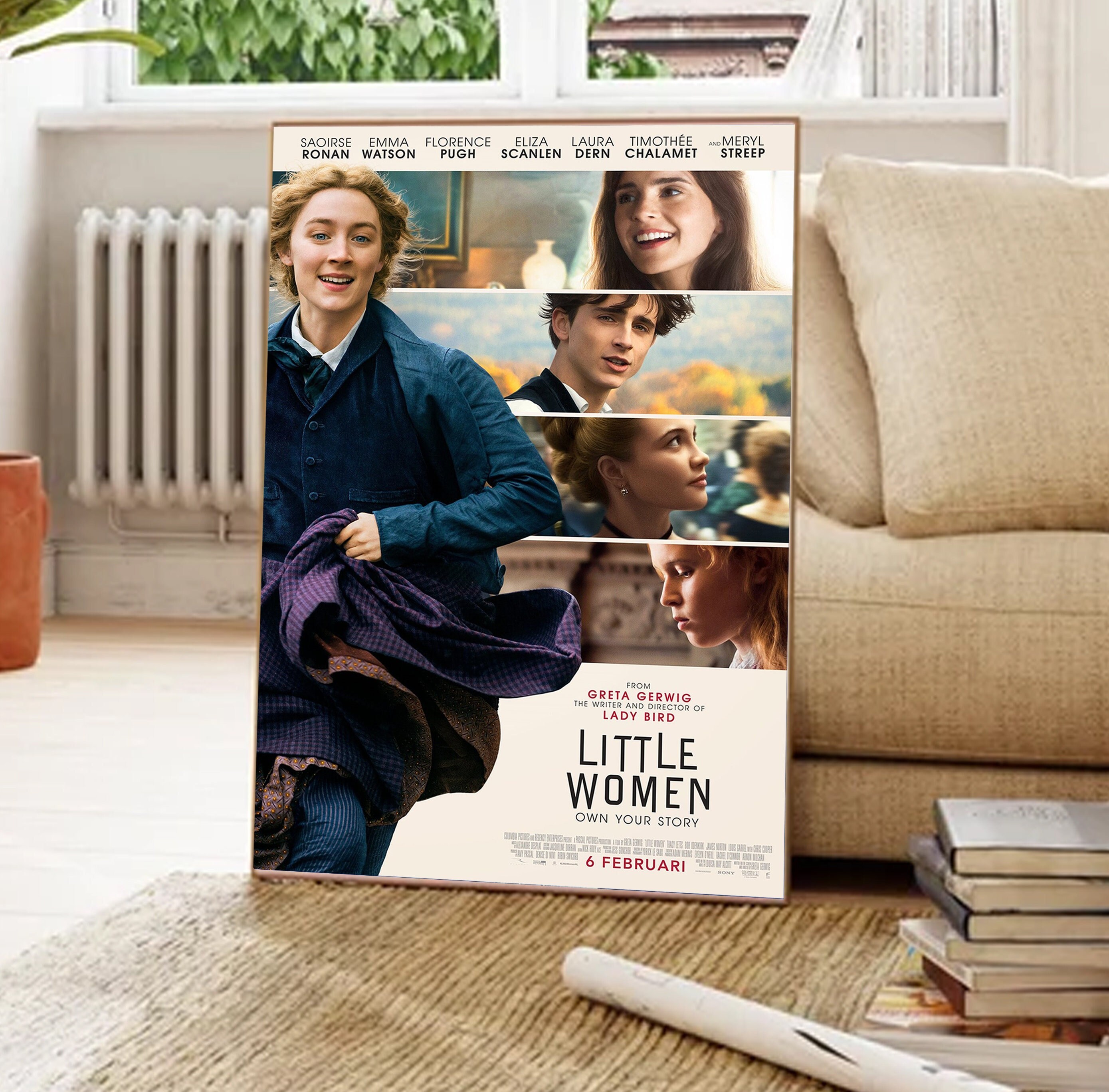 Little Women 2019 Movie Poster, Saoirse Ronan, Emma Watson, | Inspire ...