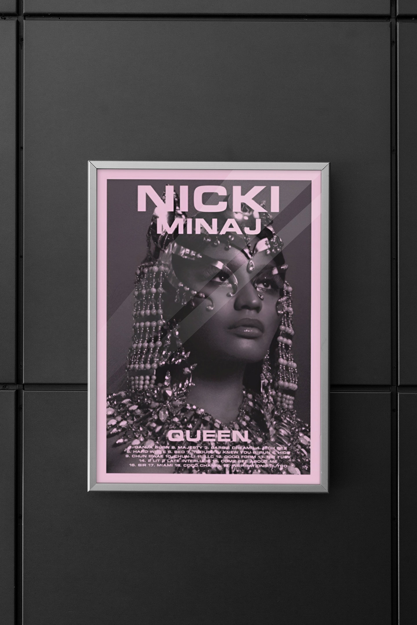 Nicki Minaj Nicki Minaj Poster Nicki Minaj Album Poster Q | Inspire Uplift