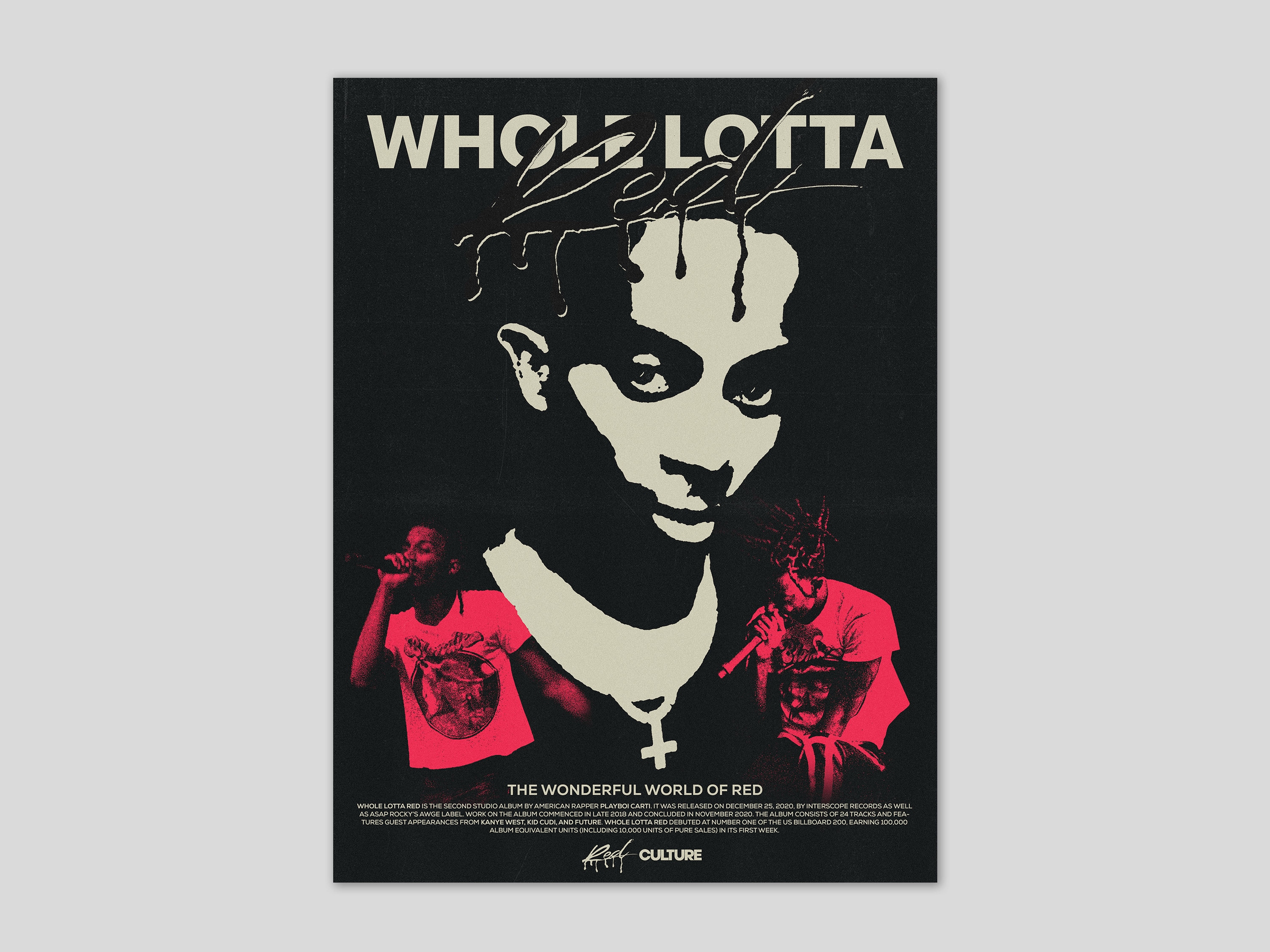 Playboi Carti Whole Lotta Red Poster.jpg | Inspire Uplift