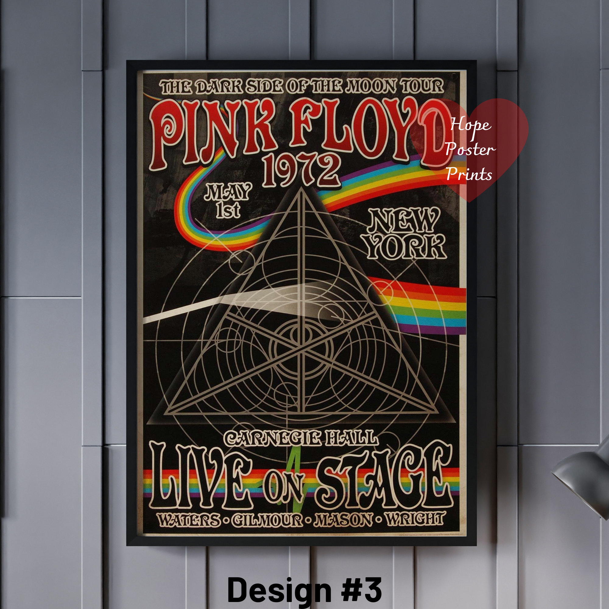 Pink Floyd Canvas, Pink Floyd The Dark Side of the Moon Albu | Inspire ...