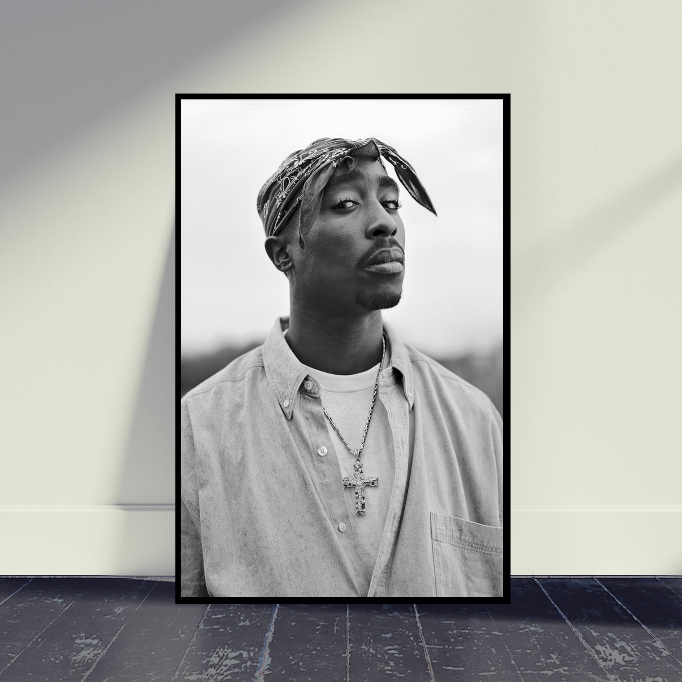 Rapper Tupac Shakur 2Pac Art Canvas Music Canvas Print Wall | Inspire ...