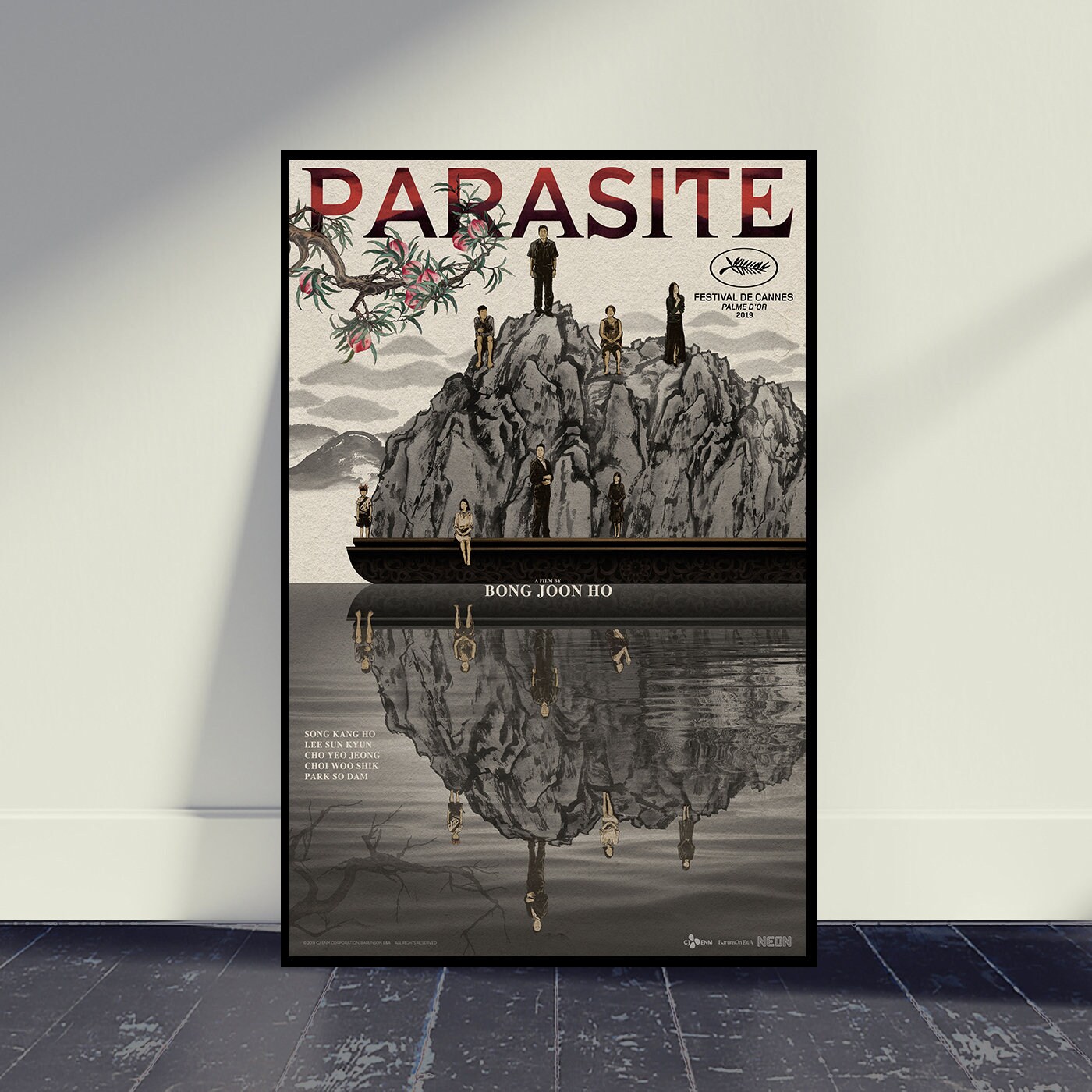 Parasite Movie Canvas Movie Print, Wall Art, Room Decor, Hom | Inspire ...
