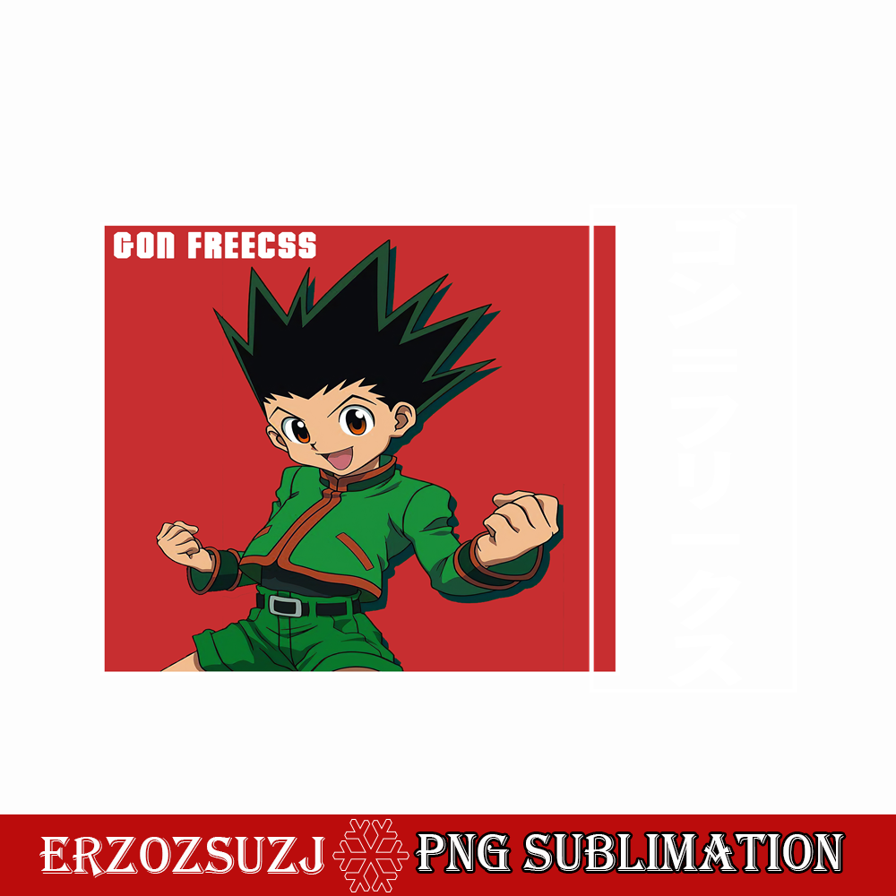 Gon Freecss png | Inspire Uplift