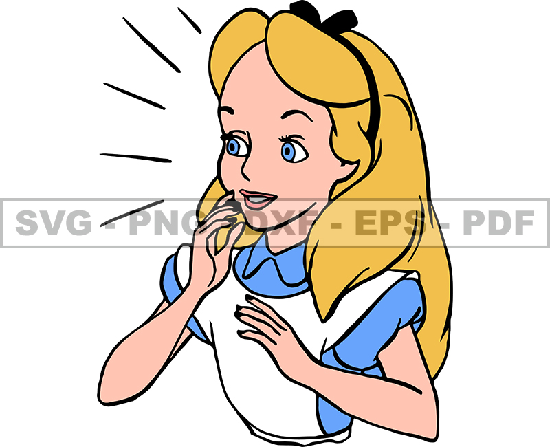 Alice in Wonderland Svg, Alice Svg, Cartoon Customs SVG, EPS | Inspire ...