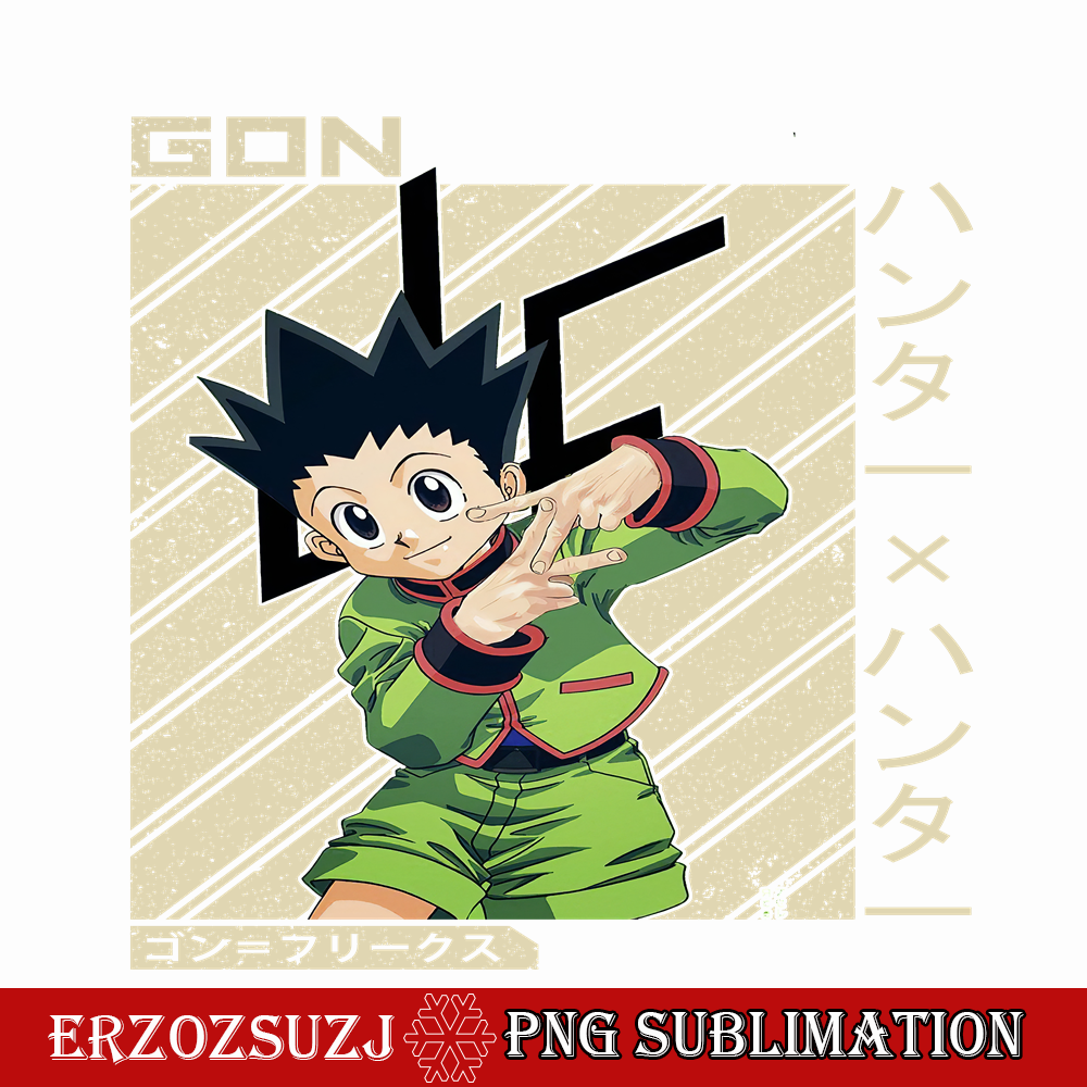 Gon Freecss png | Inspire Uplift