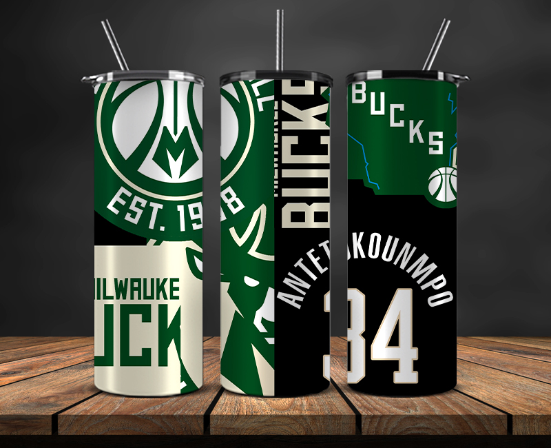 Milwaukee Bucks Tumbler, NBA Logo, NBA Png, Basketball Desig | Inspire ...