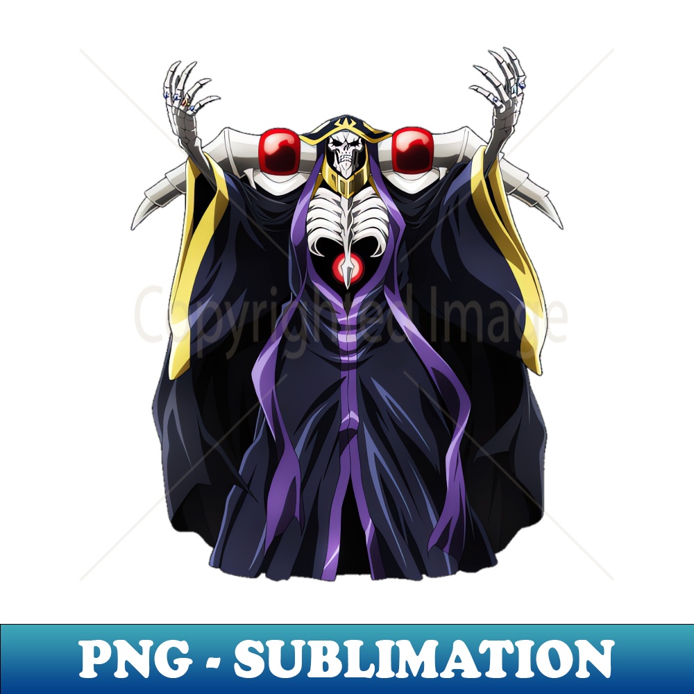 Ainz Overlord - PNG Transparent Sublimation Design - Boost Y | Inspire ...