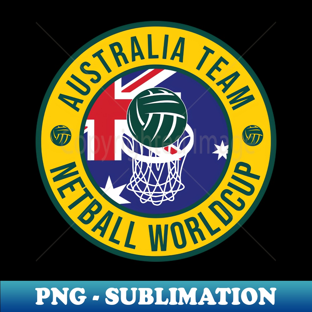 Netball Australia - Special Edition Sublimation PNG File - R - Inspire ...