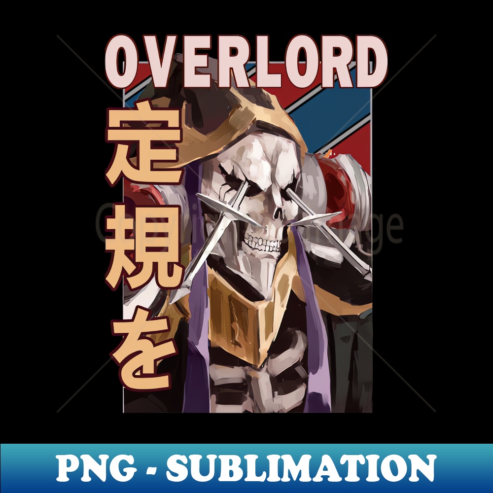 Ainz Ooal Gown Momonga Over Lord Weeaboo Guild Anime - Uniqu - Inspire ...
