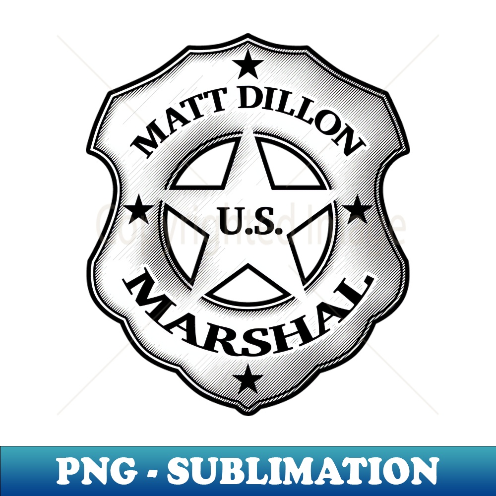 US Marshal Matt Dillon - Gunsmoke - Premium Sublimation Digi | Inspire ...
