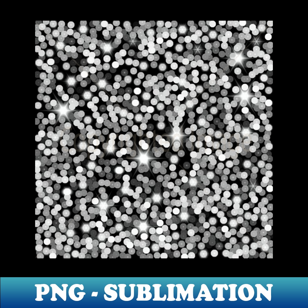 Elegant Sequin Sparkle White Confetti Pattern - Special Edit | Inspire ...