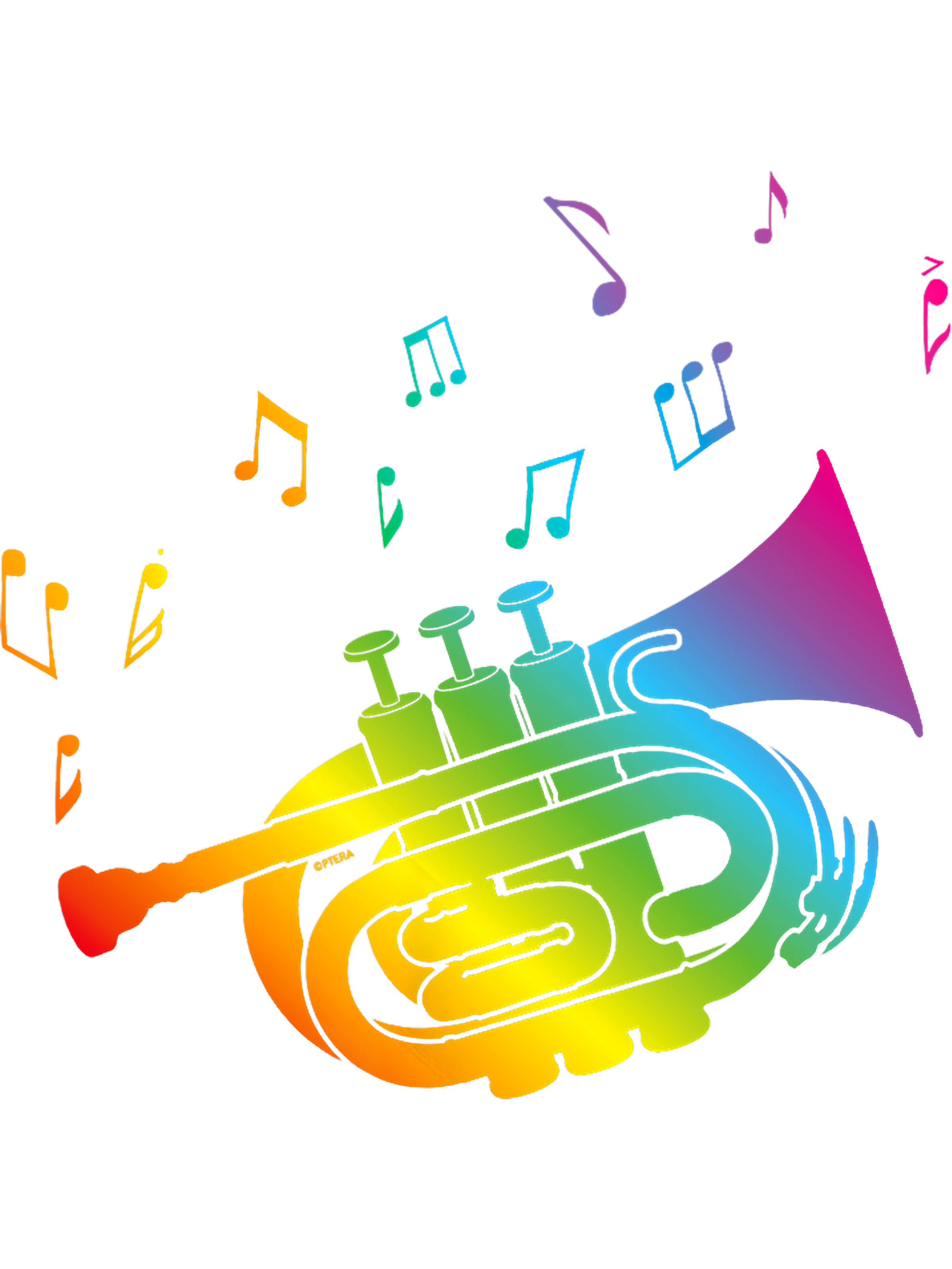 Rainbow Pocket Trumpet | Inspire Uplift