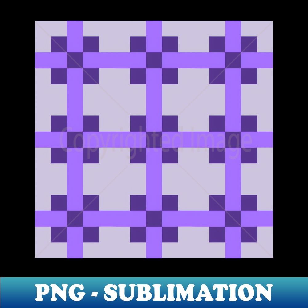 Shades of purple Star and Cross Patchwork Pattern - Signatur | Inspire ...