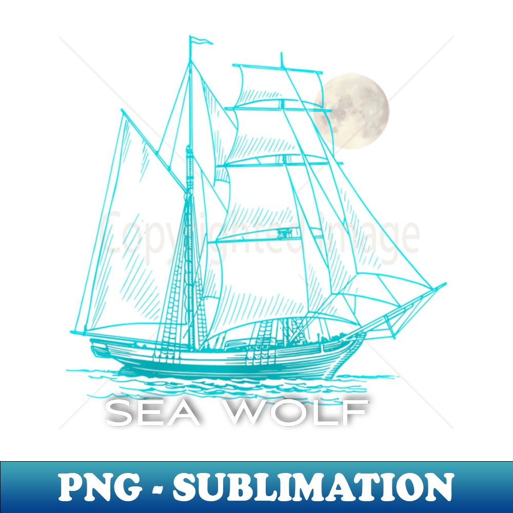 Sea wolf - PNG Transparent Sublimation File - Perfect for Pe - Inspire ...