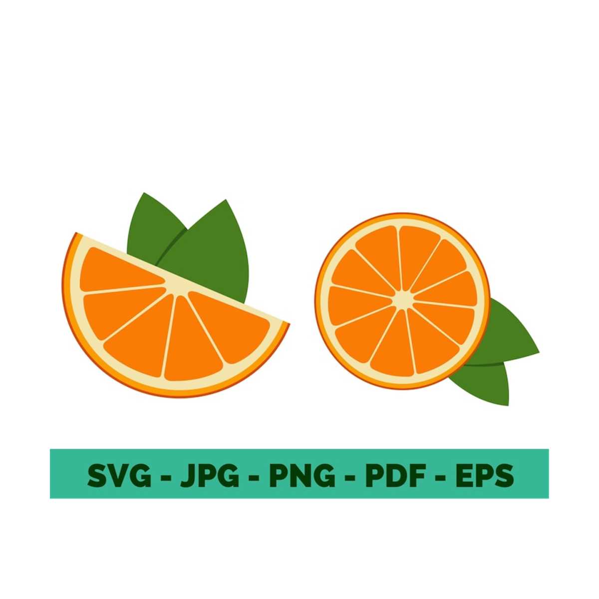 Orange Slice Svg | Inspire Uplift