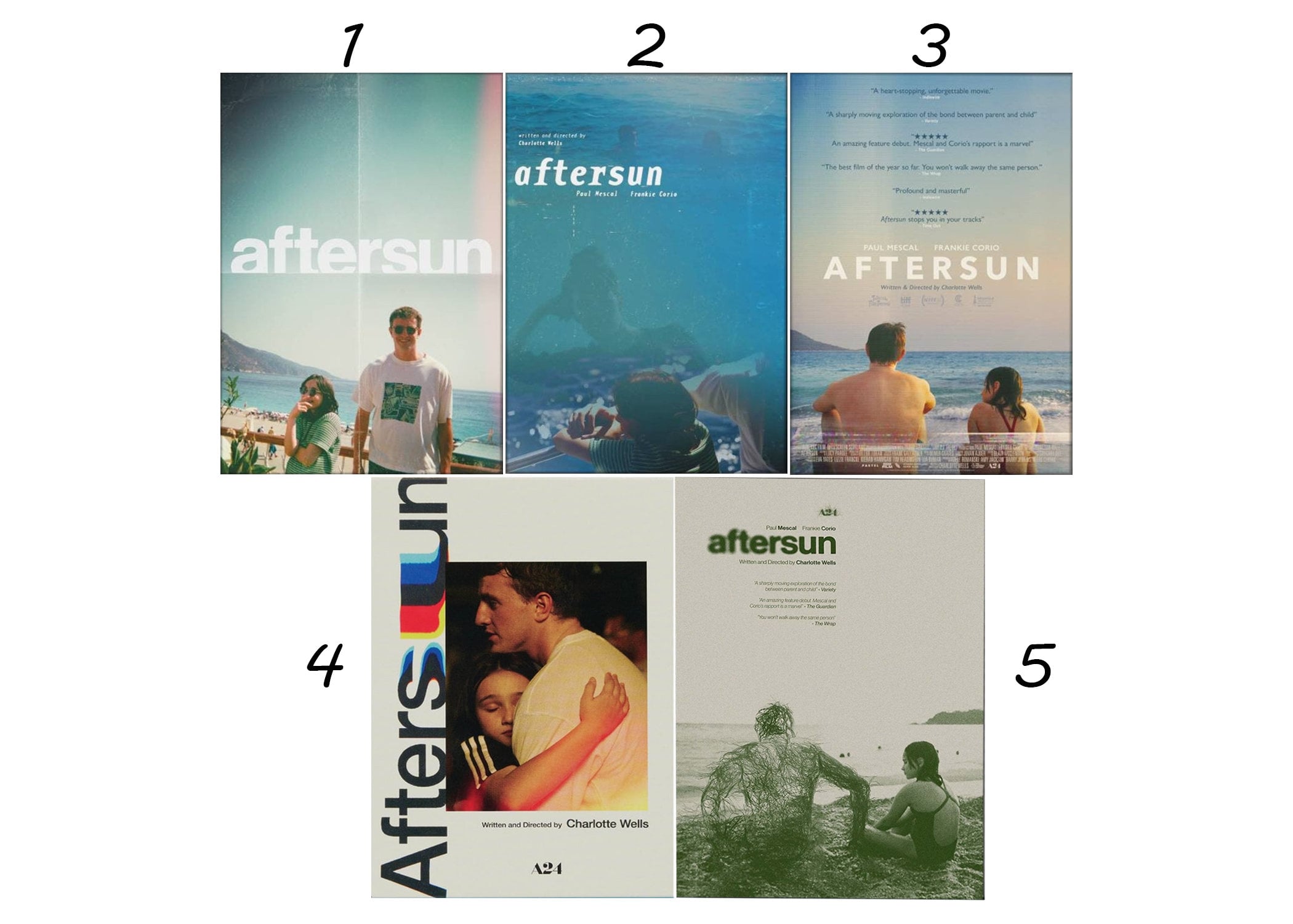 Aftersun Poster, 2022 Alternate Movie Poster, Charlotte Well | Inspire ...