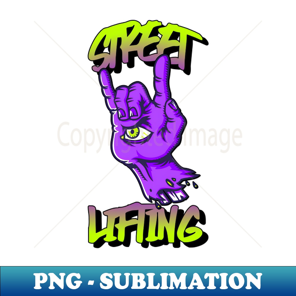 STREETLIFTING - spooky hand design - Premium Sublimation Dig | Inspire ...