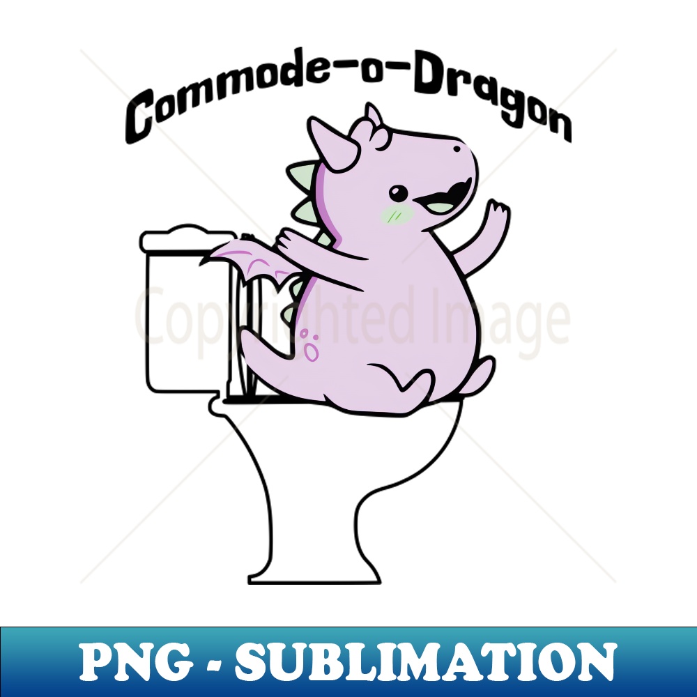 Komodo Commode-O Dragon funny visual pun - Aesthetic Sublima | Inspire ...