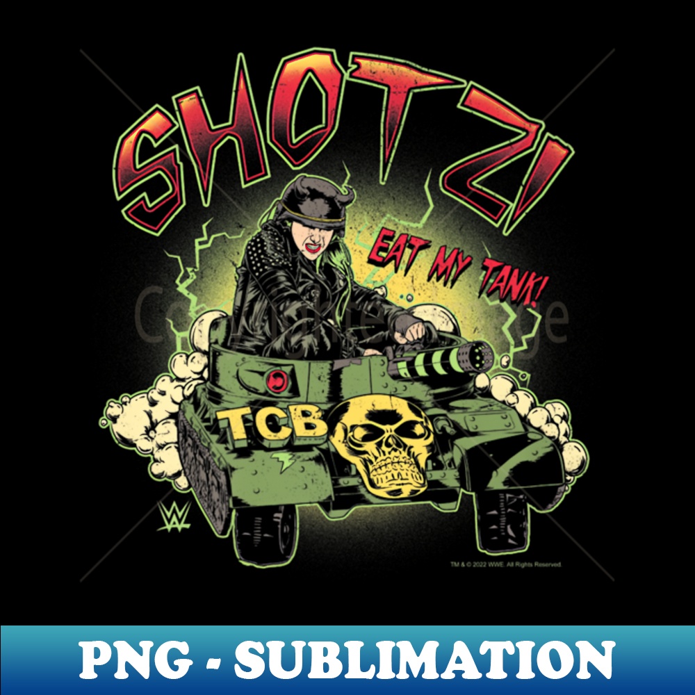 Shotzi Blackheart Eat My Tank Vintage Cartoon - Signature Su - Inspire ...