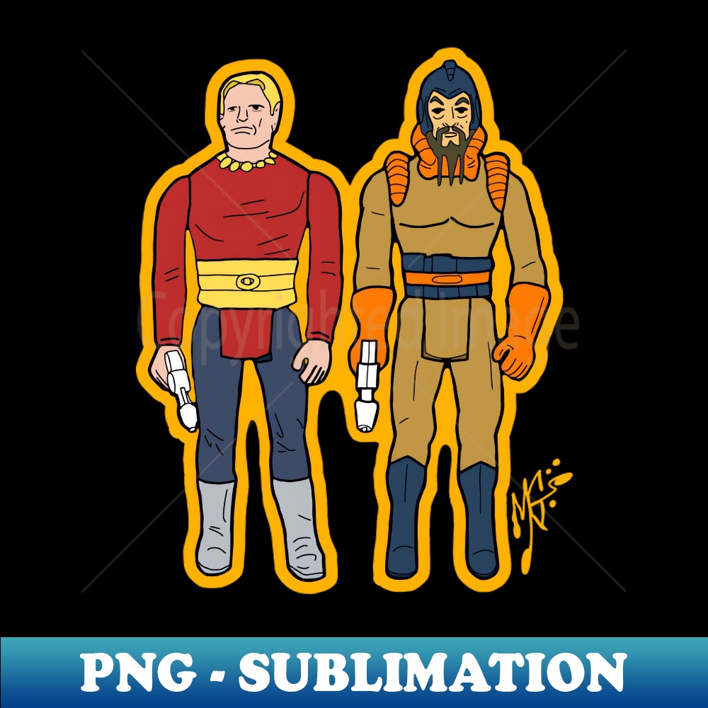 Vintage Flash and Ming - PNG Sublimation Digital Download - | Inspire ...