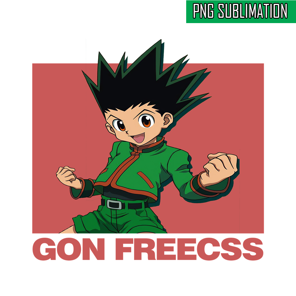 Gon Freecss png - Inspire Uplift