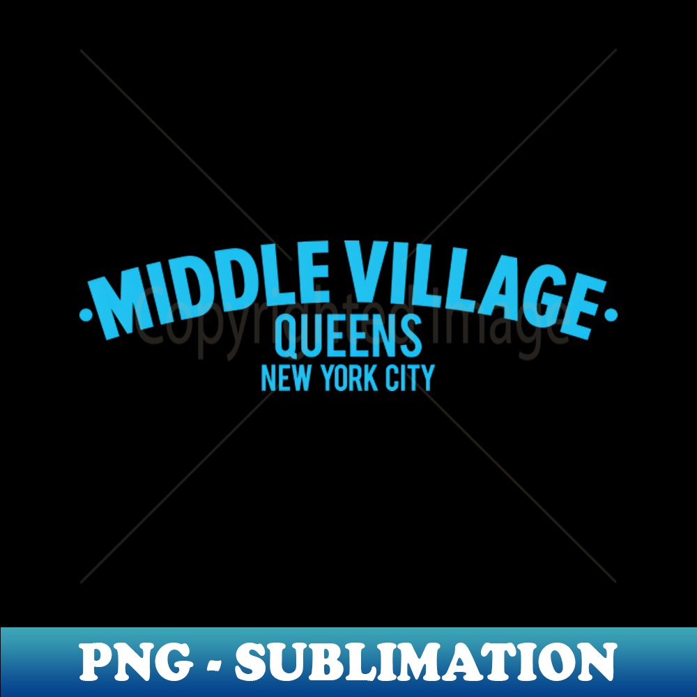 Middle Village Queens Logo - A Minimalist Tribute to Suburba | Inspire ...