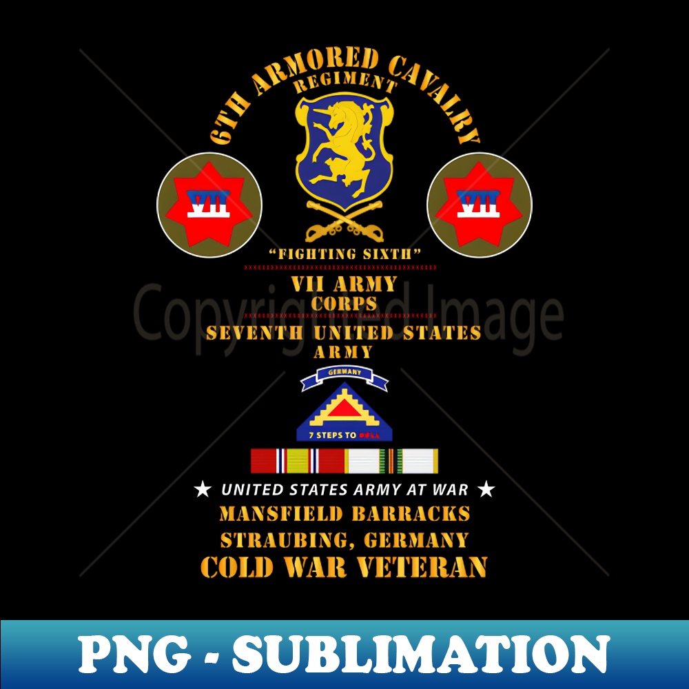 6th ACR VII Corps 7th Army - Straubing Germany w COLD SVC X | Inspire ...