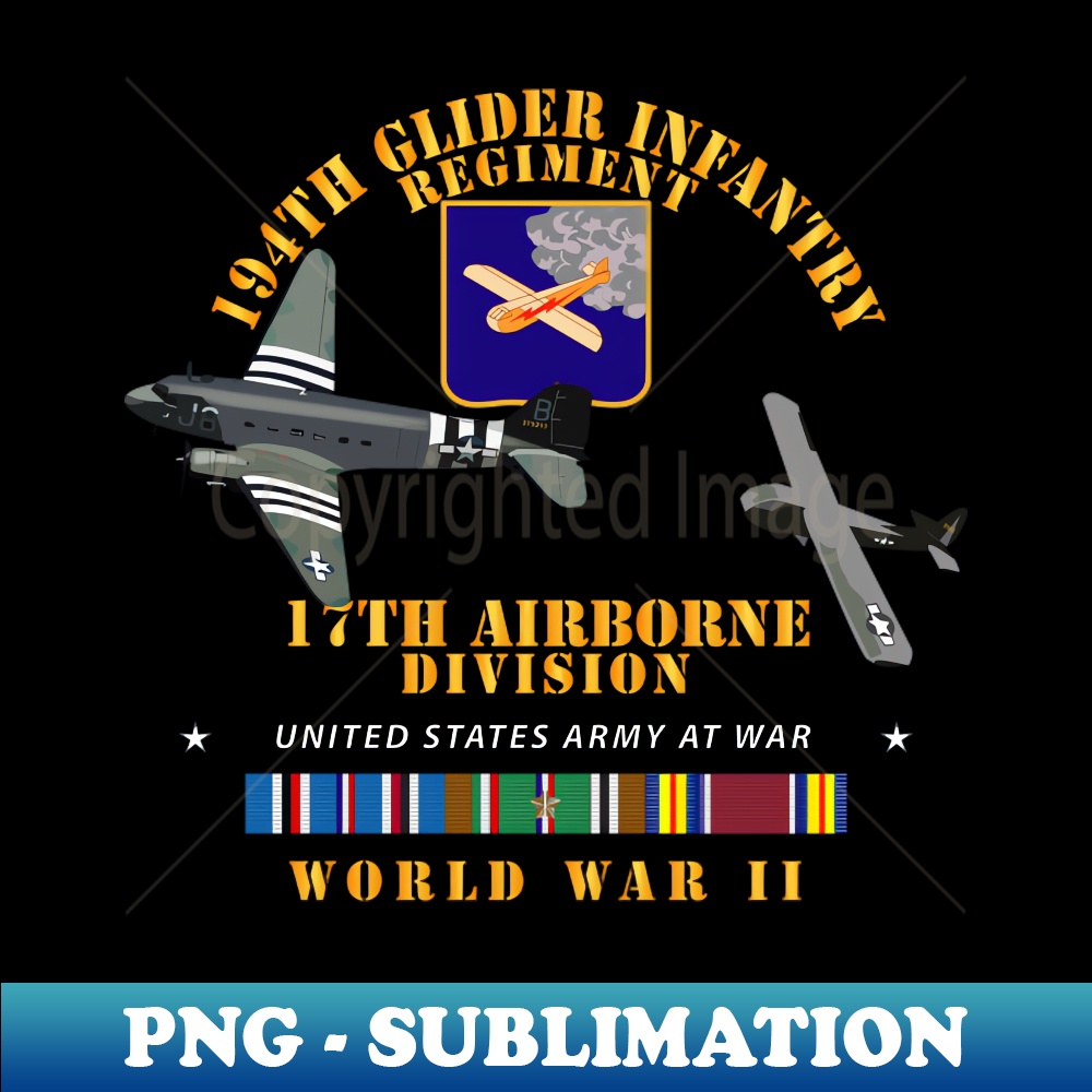 194th Glider Infantry Regiment w Towed Glider w WWII w EUR S | Inspire ...