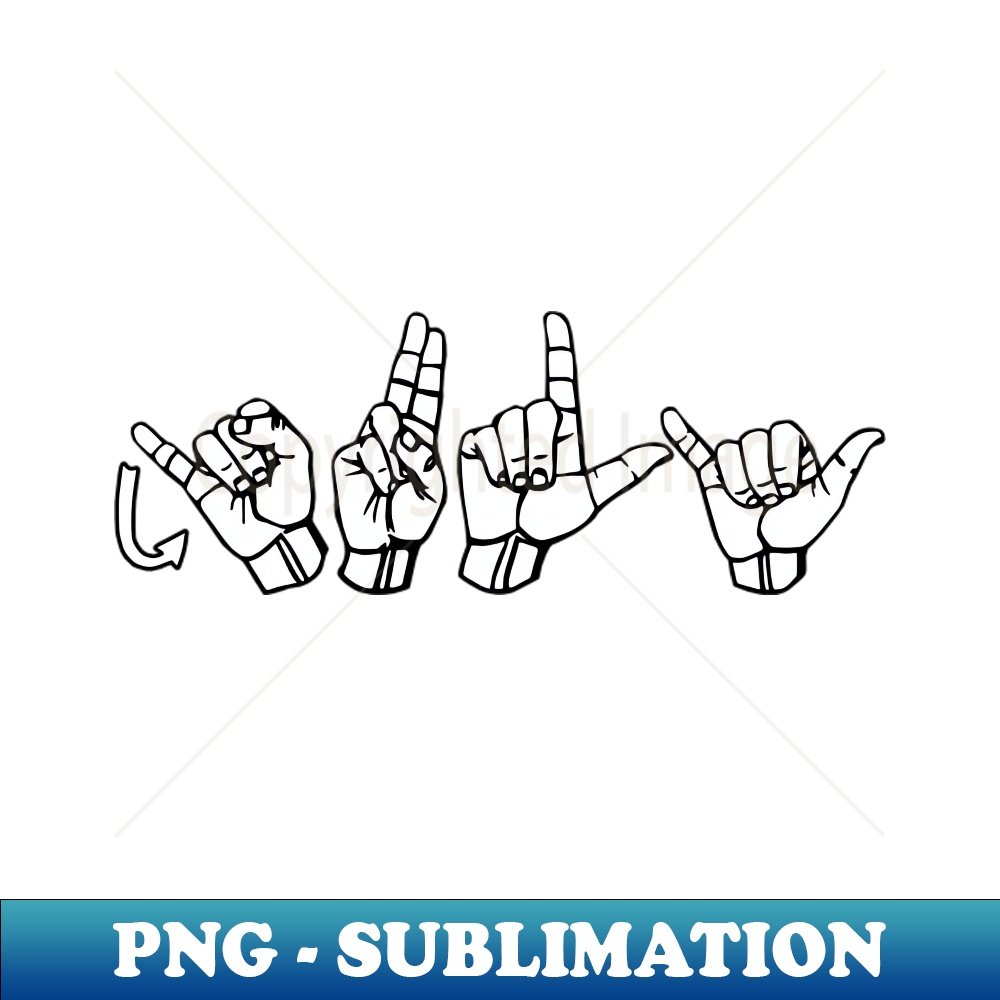 JULY ASL Sign Language Design - Special Edition Sublimation - Inspire ...