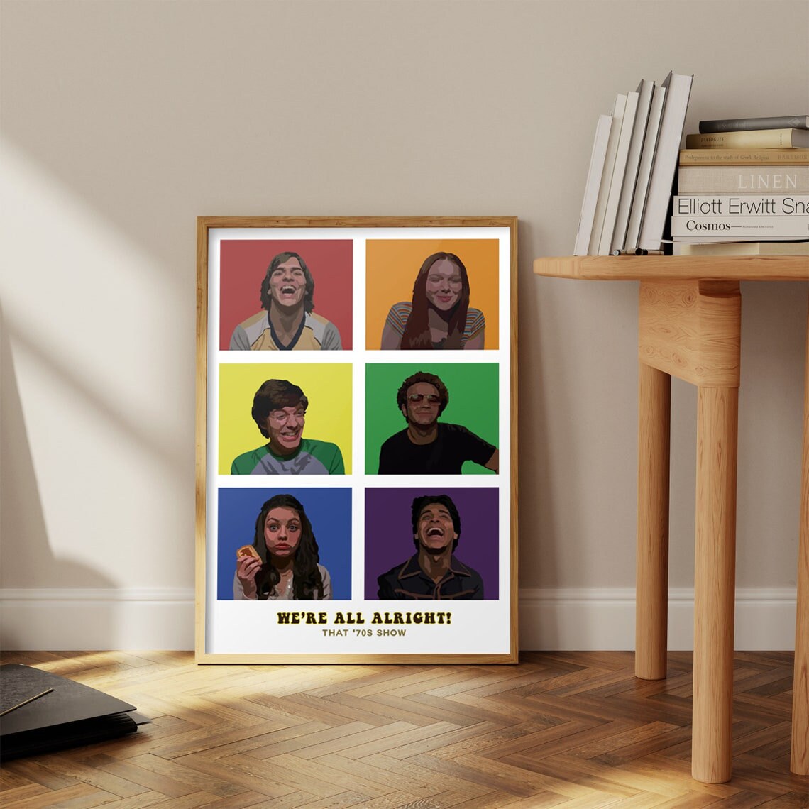 That 70s Show Poster, That 70s Show Minimalist Poster Print, | Inspire ...