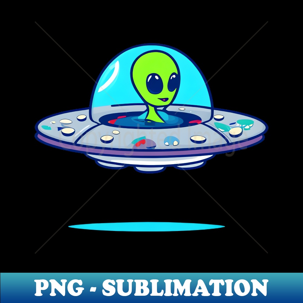 alien and alien plate ufo - Retro PNG Sublimation Digital Do | Inspire ...