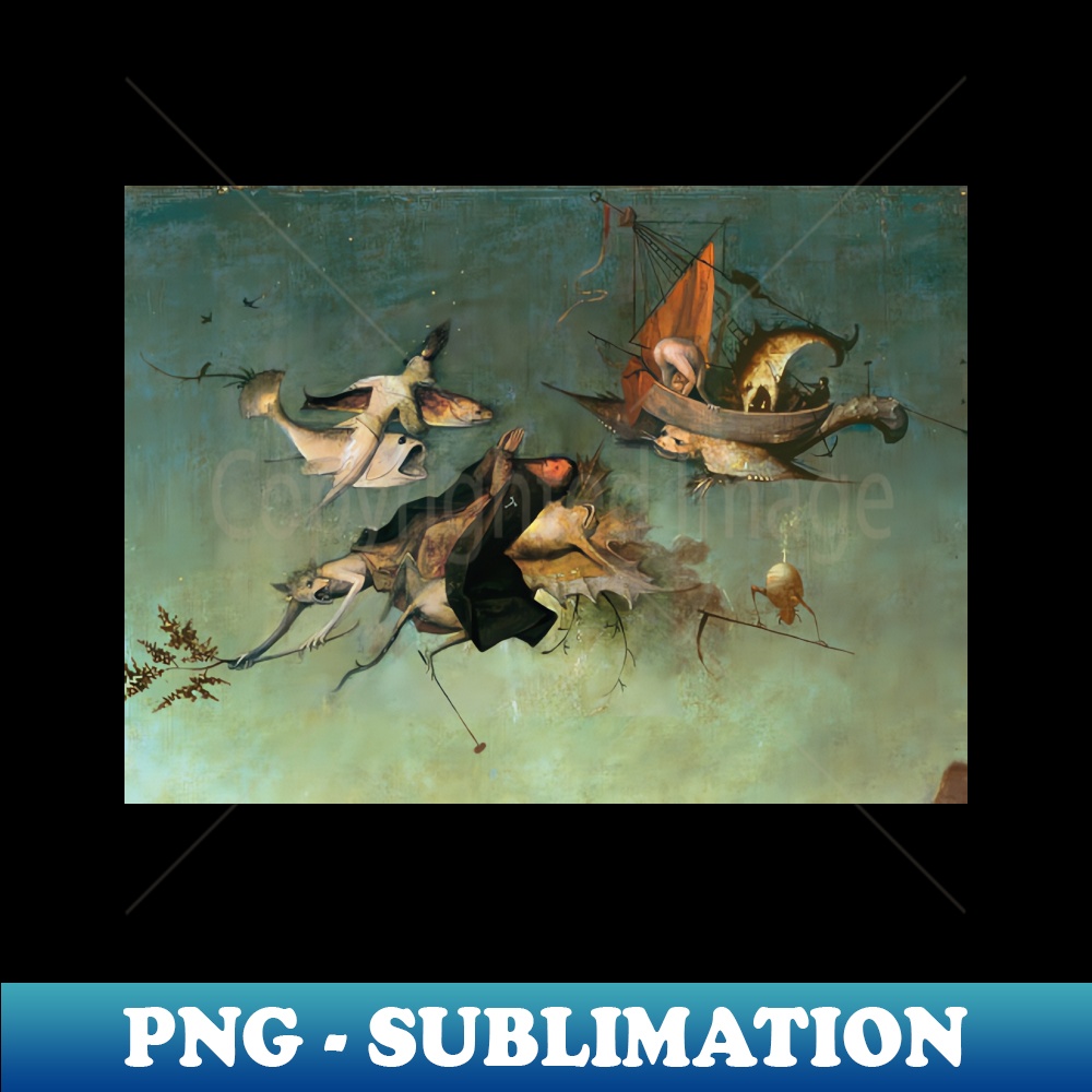 Triptych of the Temptation of St Anthony Detail by Hieronym | Inspire ...