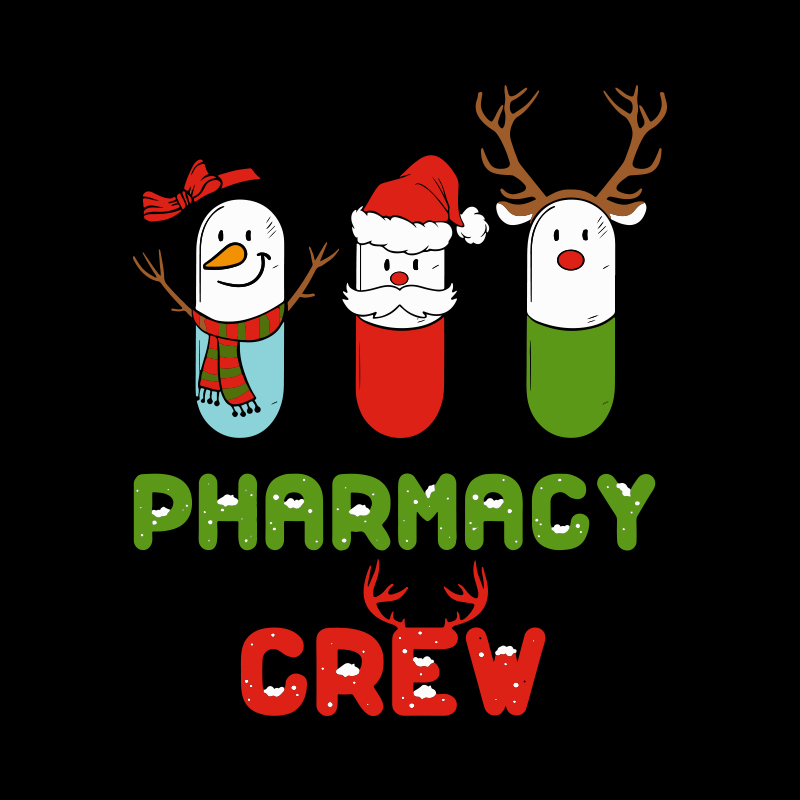 Pharmacy Crew Svg, Christmas Svg, Pharmacy Crew Christmas Sv | Inspire ...