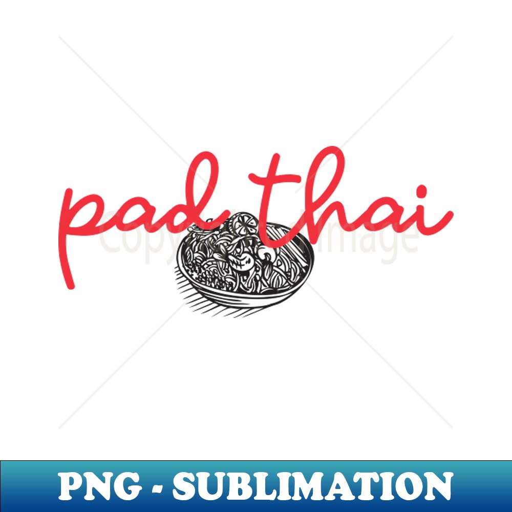 pad thai - Thai red - Flag color - with sketch - Stylish Sub | Inspire ...