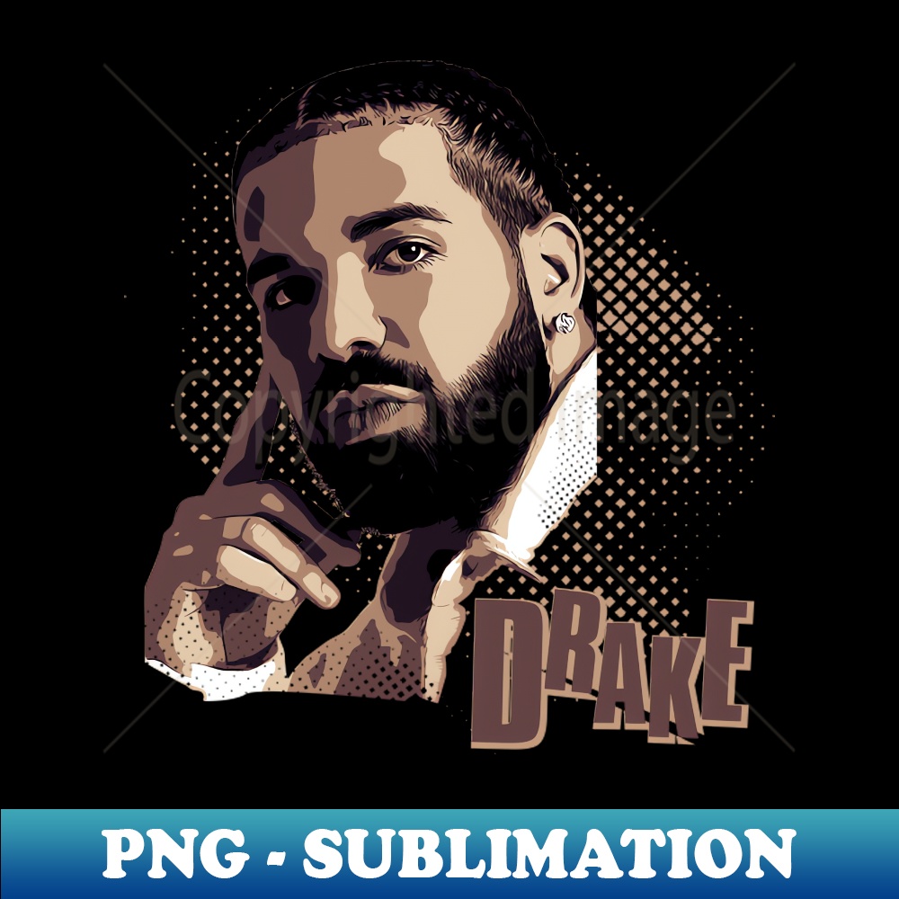 Drake Rapper Hip hop - PNG Transparent Sublimation File - - Inspire Uplift