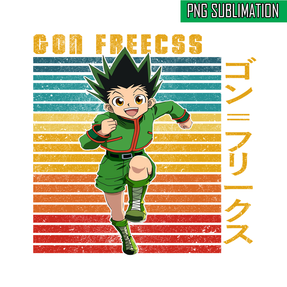 Gon Freecss png | Inspire Uplift