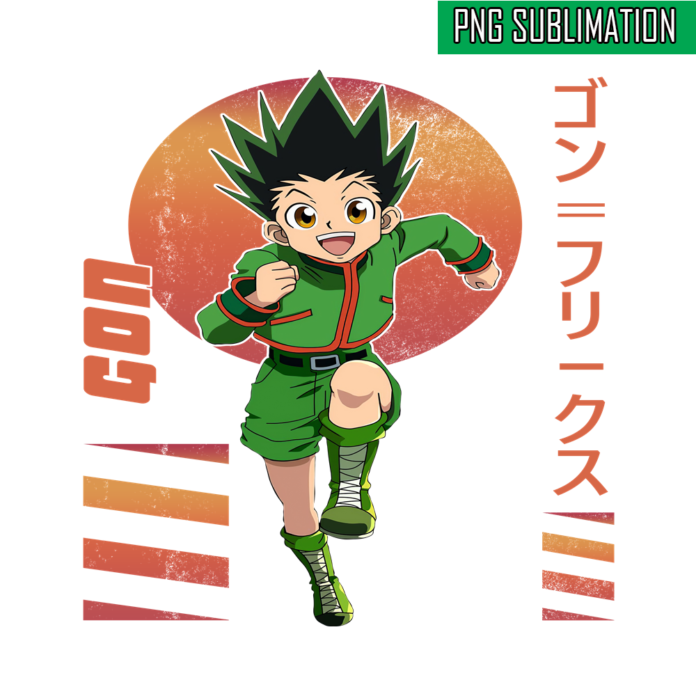 Gon Freecss png - Inspire Uplift