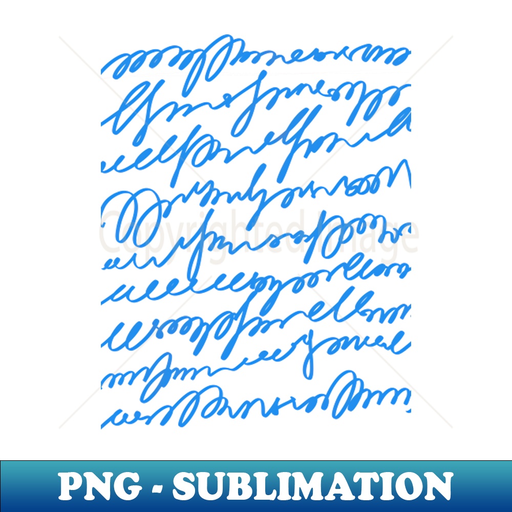Imagine blue words - PNG Transparent Sublimation File - Inst | Inspire Uplift