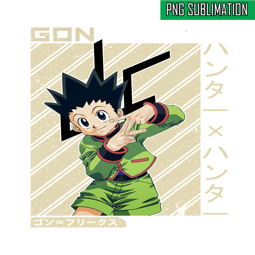 Gon Freecss png - Inspire Uplift