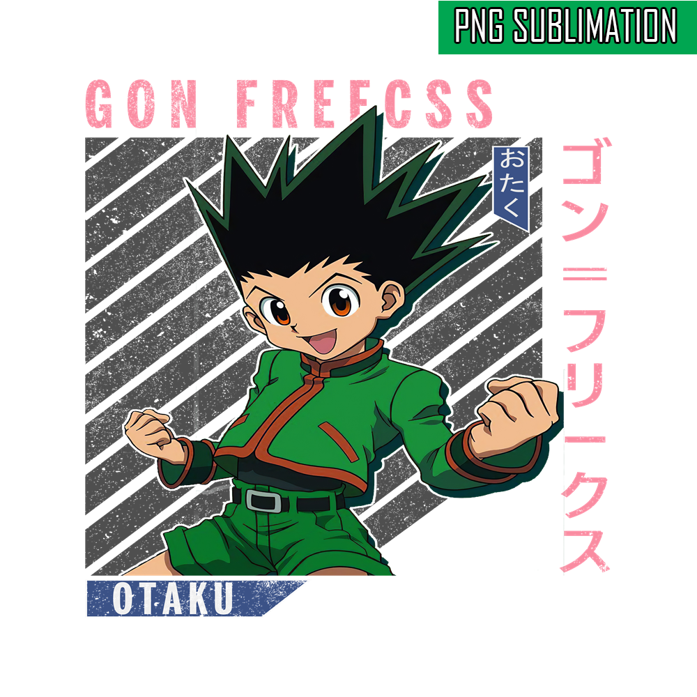 Gon Freecss png - Inspire Uplift