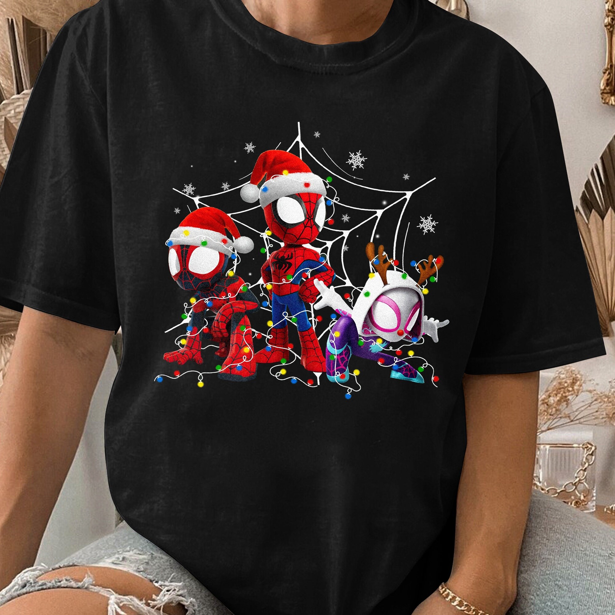 Marvel Spidey and His Amazing Friends Christmas Lights, Spin | Inspire ...