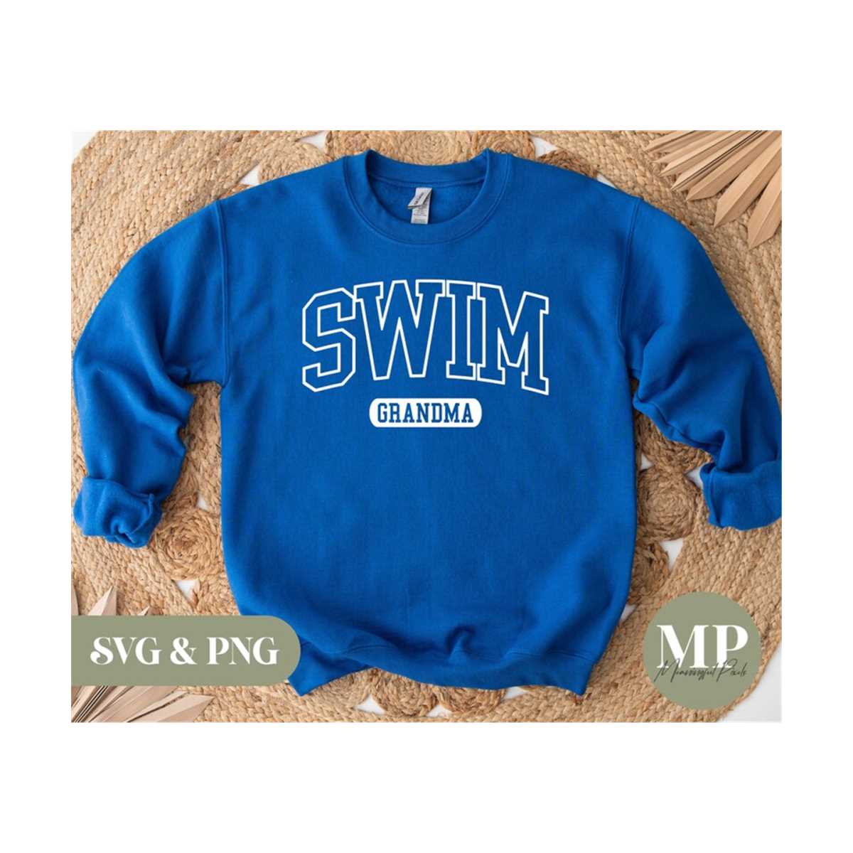 swim grandma svg - Inspire Uplift