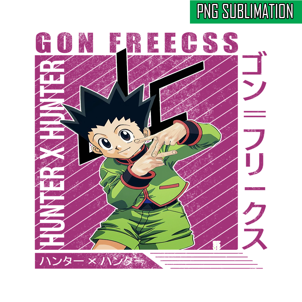 Gon Freecss png - Inspire Uplift