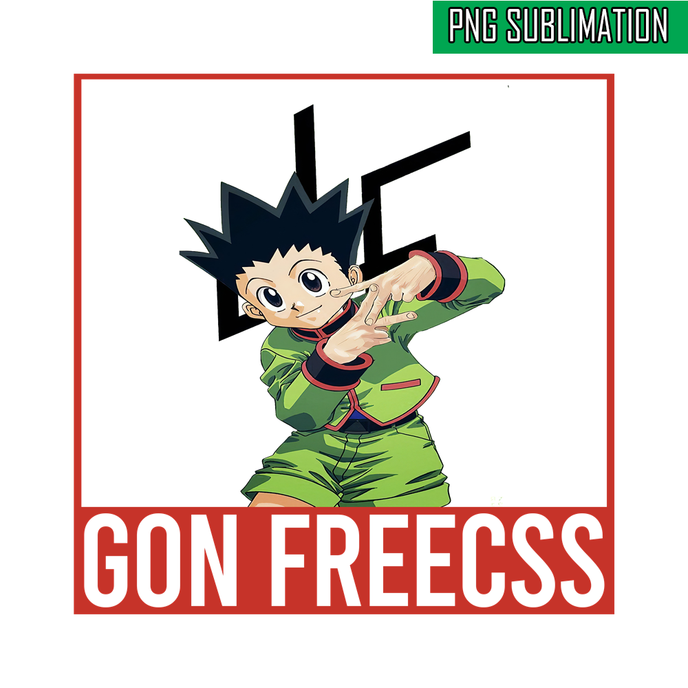 Gon Freecss png - Inspire Uplift